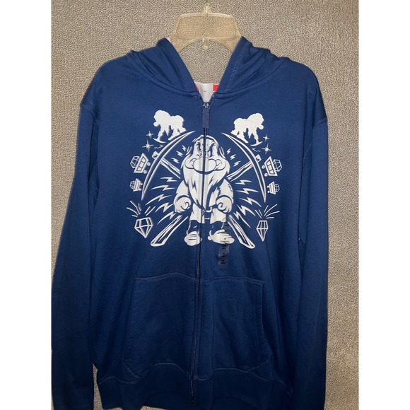 Disney | Shirts | Disneys Grumpy Full Zip Up Hoodie Mens Size Medium ...